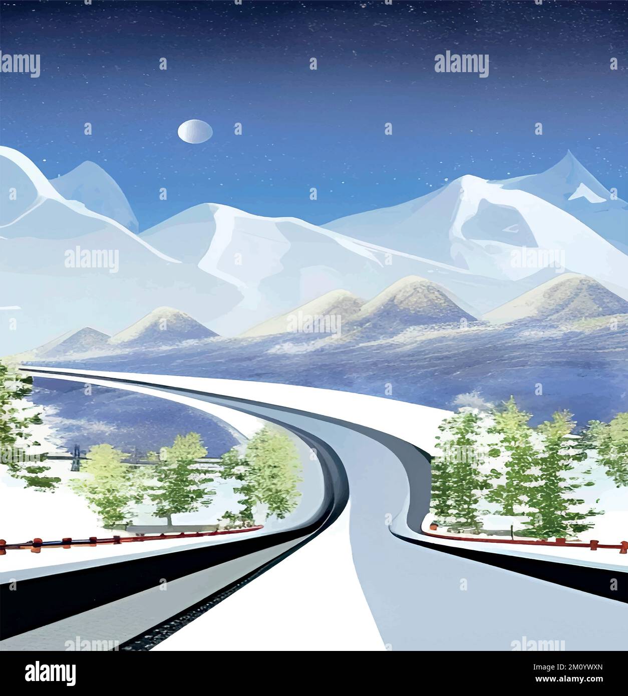 Frosty covering Stock Vector Images - Alamy