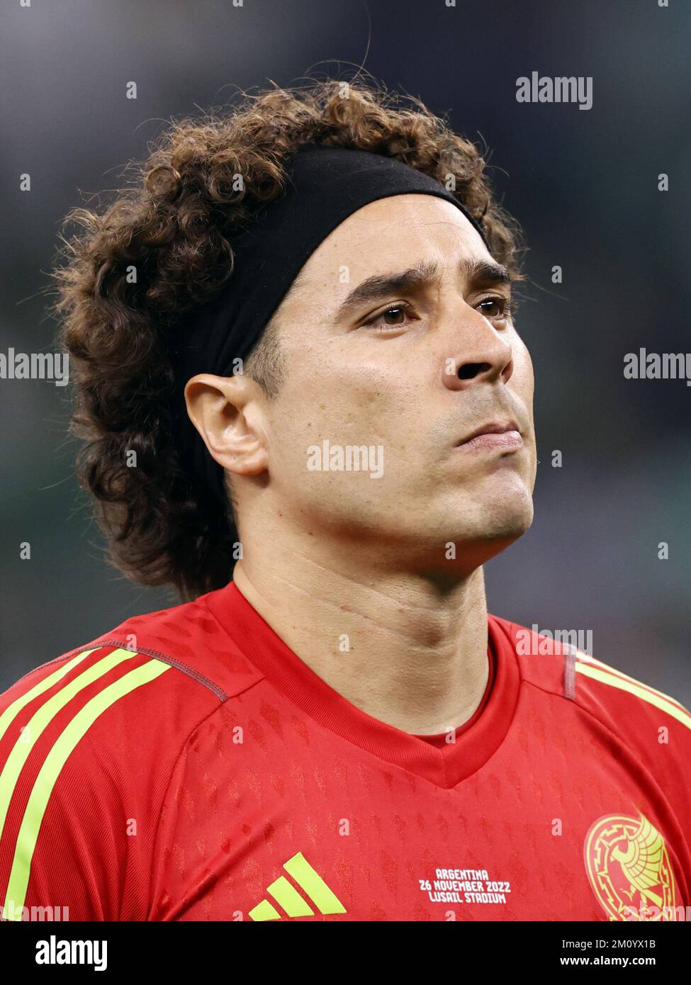 LUSAIL CITY - Mexico goalkeeper Guillermo Ochoa during the FIFA World ...