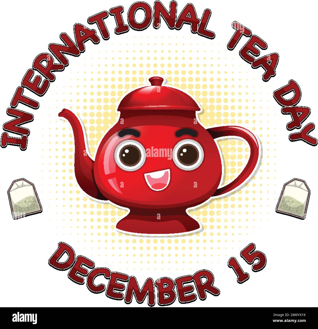 International Tea Day Banner Design illustration Stock Vector Image ...