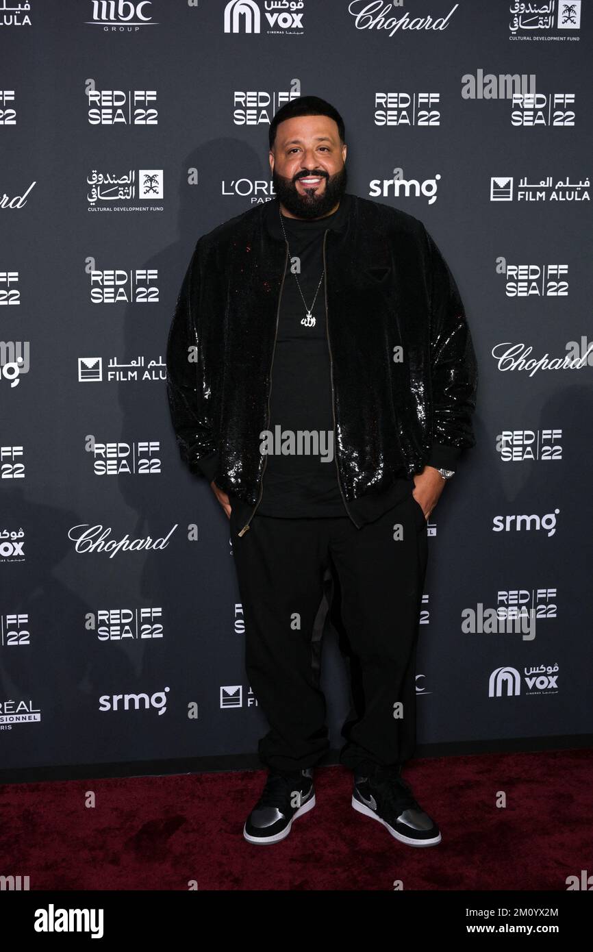 DJ Khaled poses on the Red Carpet during the closing ceremony of the ...