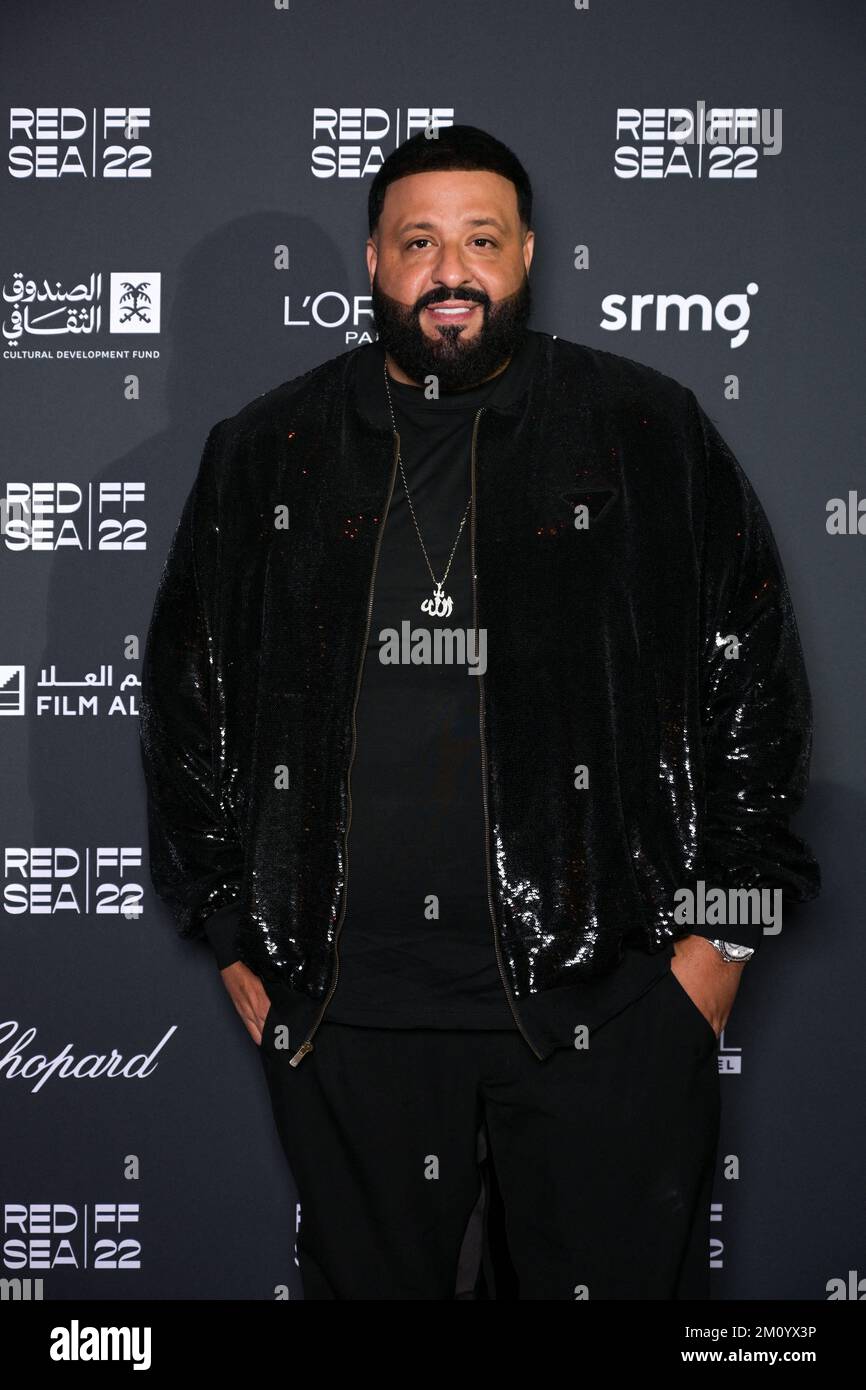 DJ Khaled poses on the Red Carpet during the closing ceremony of the ...
