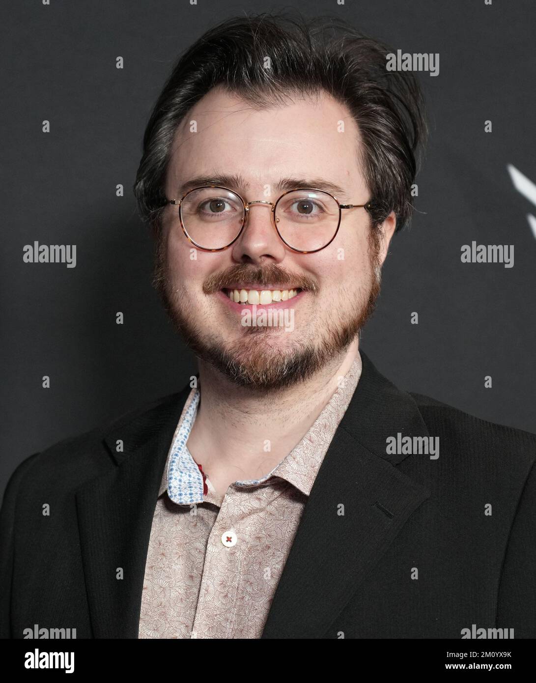 Los Angeles, USA. 08th Dec, 2022. Andrew Shouldice arrives at The Game ...