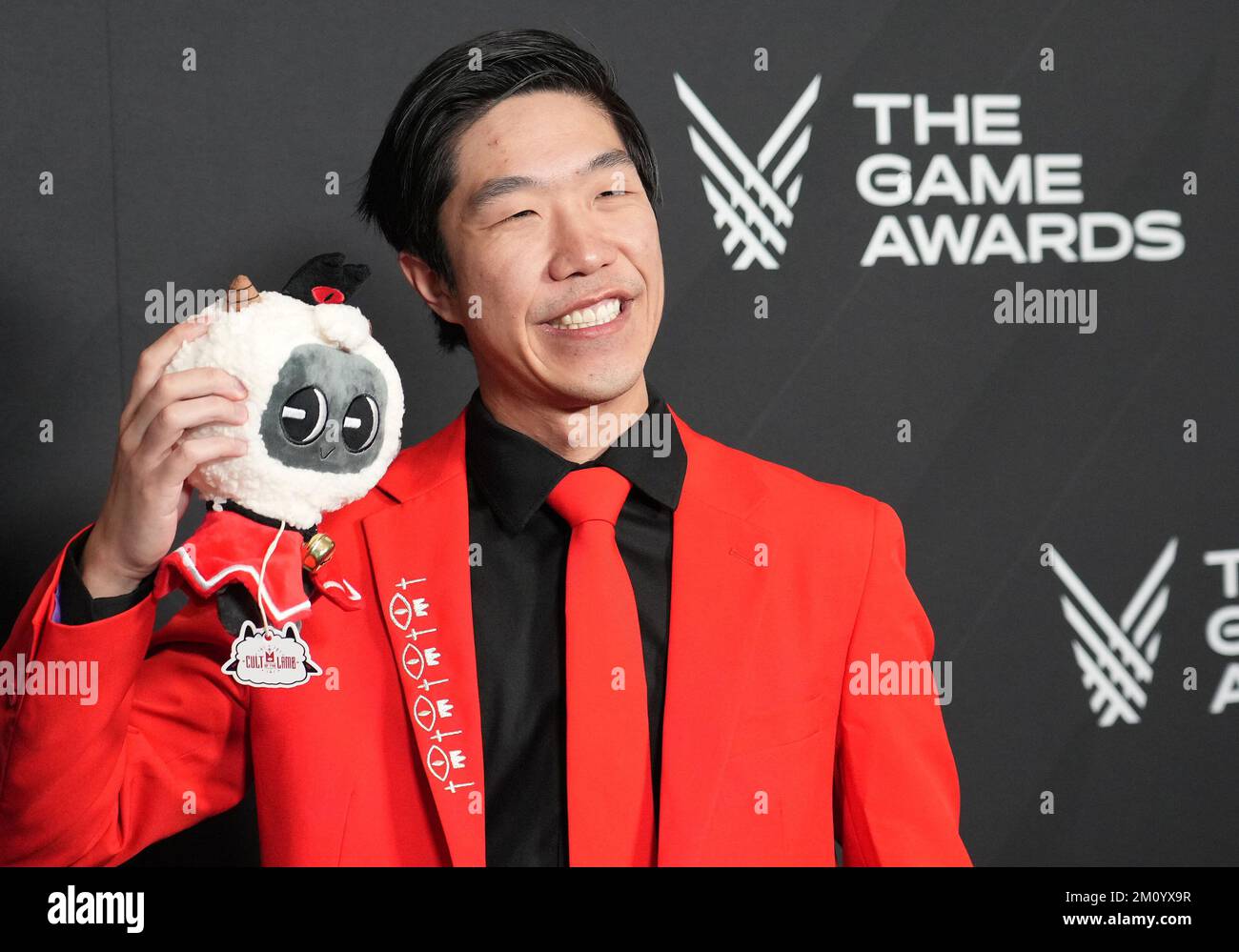 Los Angeles, USA. 08th Dec, 2022. Jared Jianwen Tan arrives at The Game ...