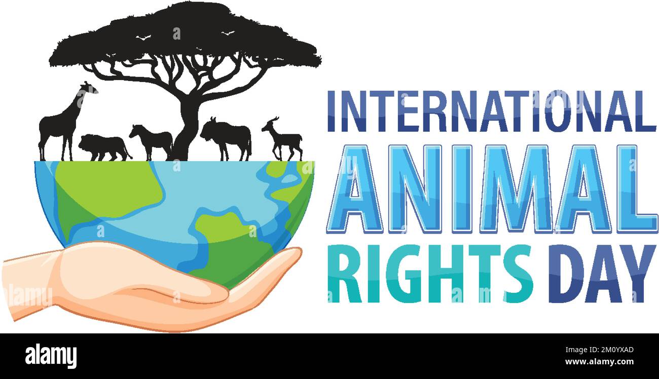 International Animal Rights Day Banner illustration Stock Vector Image ...