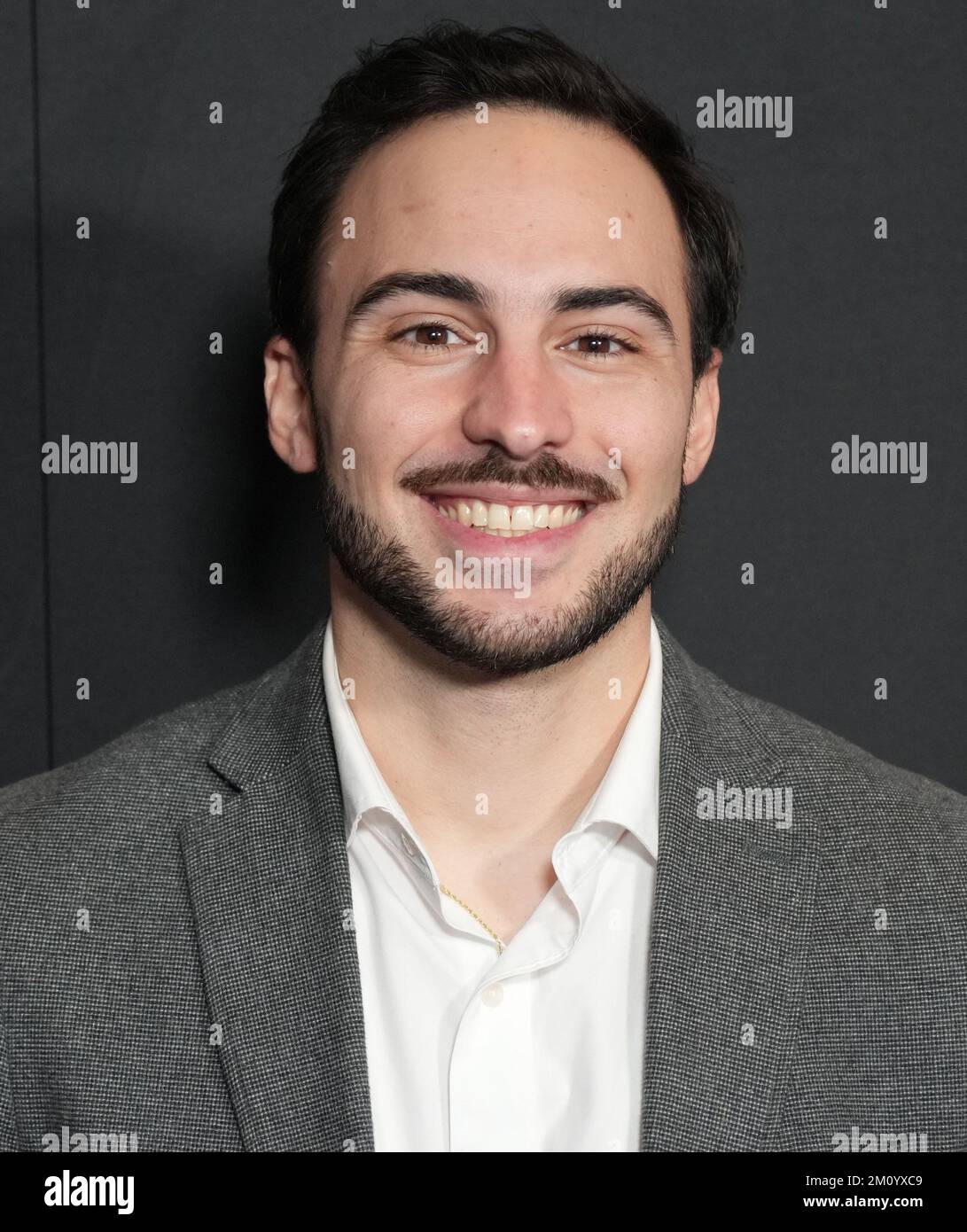 Los Angeles, USA. 08th Dec, 2022. Zachary Mills arrives at The Game ...