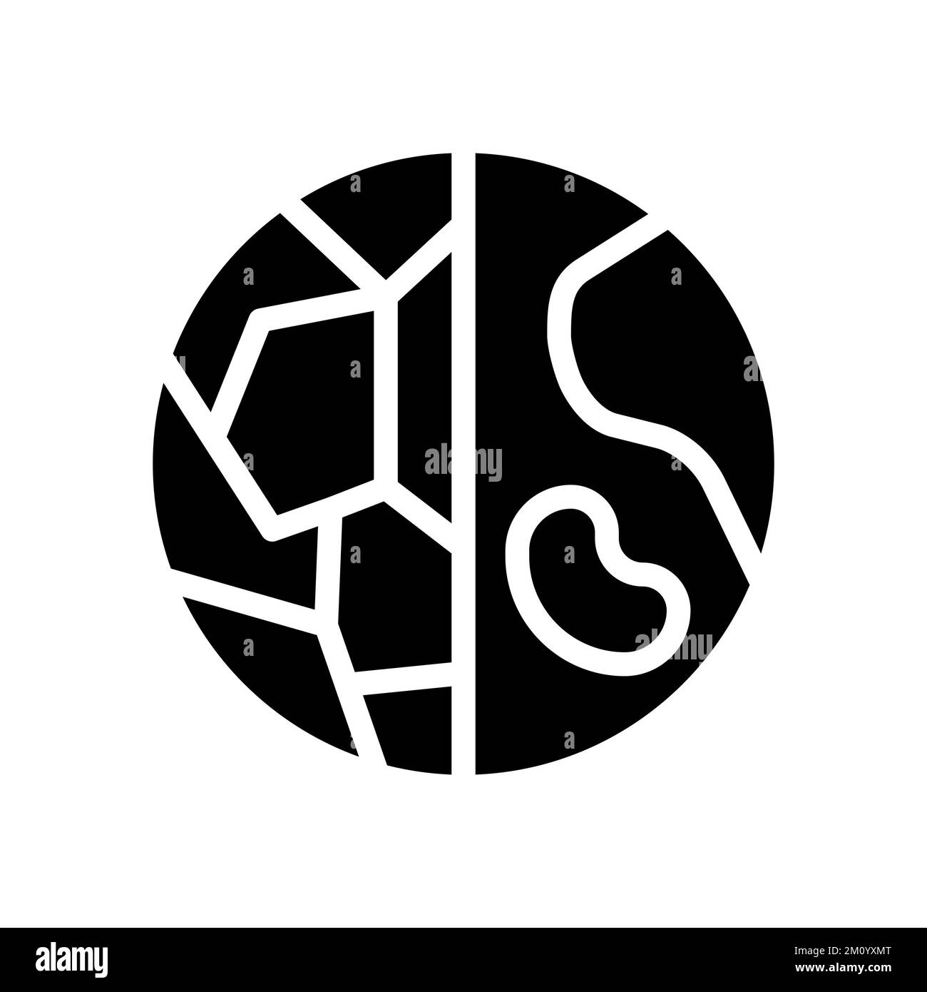 Desertification illustration Stock Vector Images - Alamy