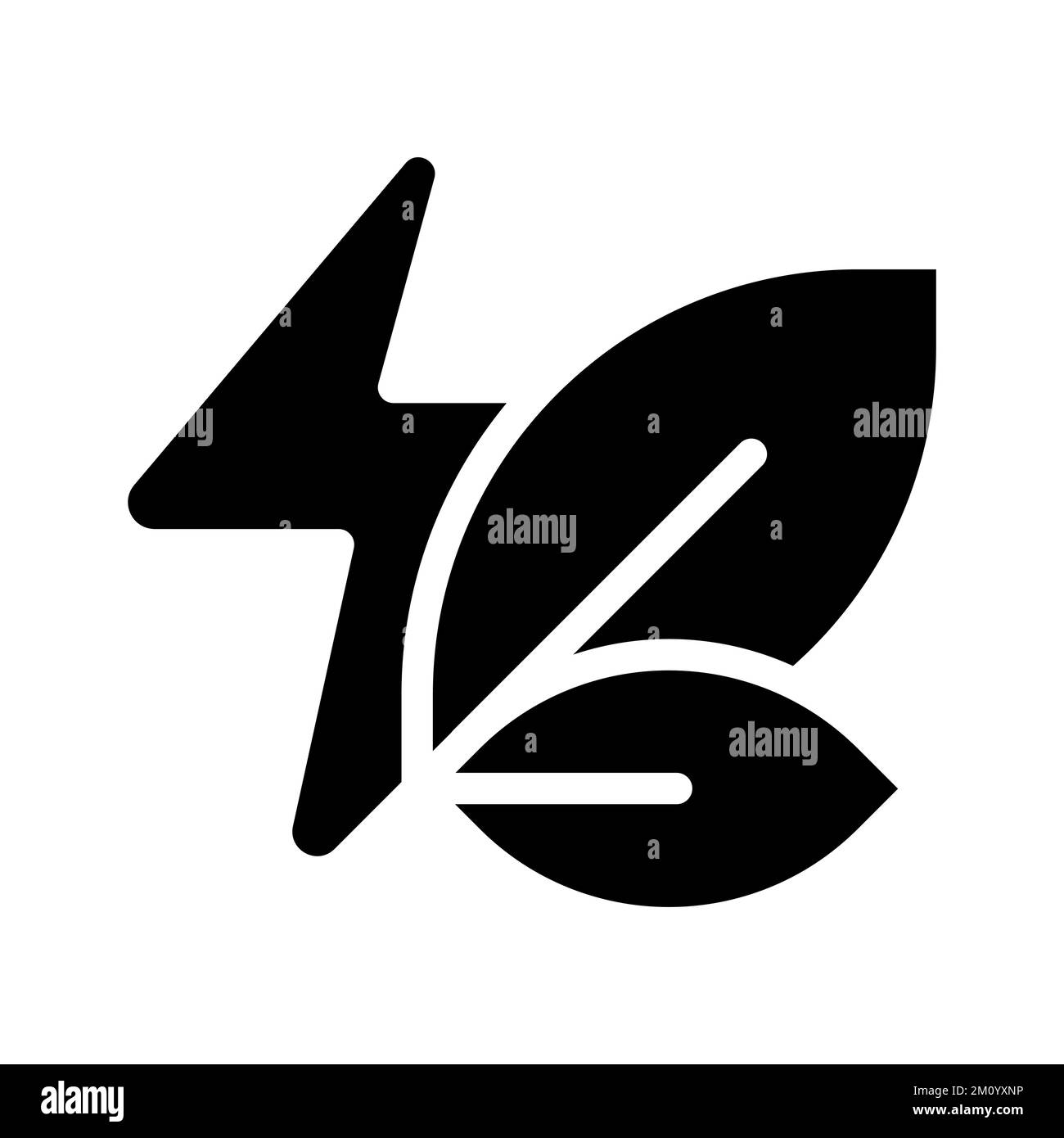 Our power energy logo Black and White Stock Photos & Images - Alamy