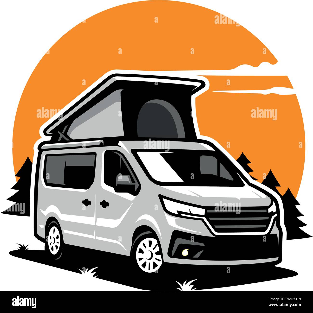 Camper Van Logo