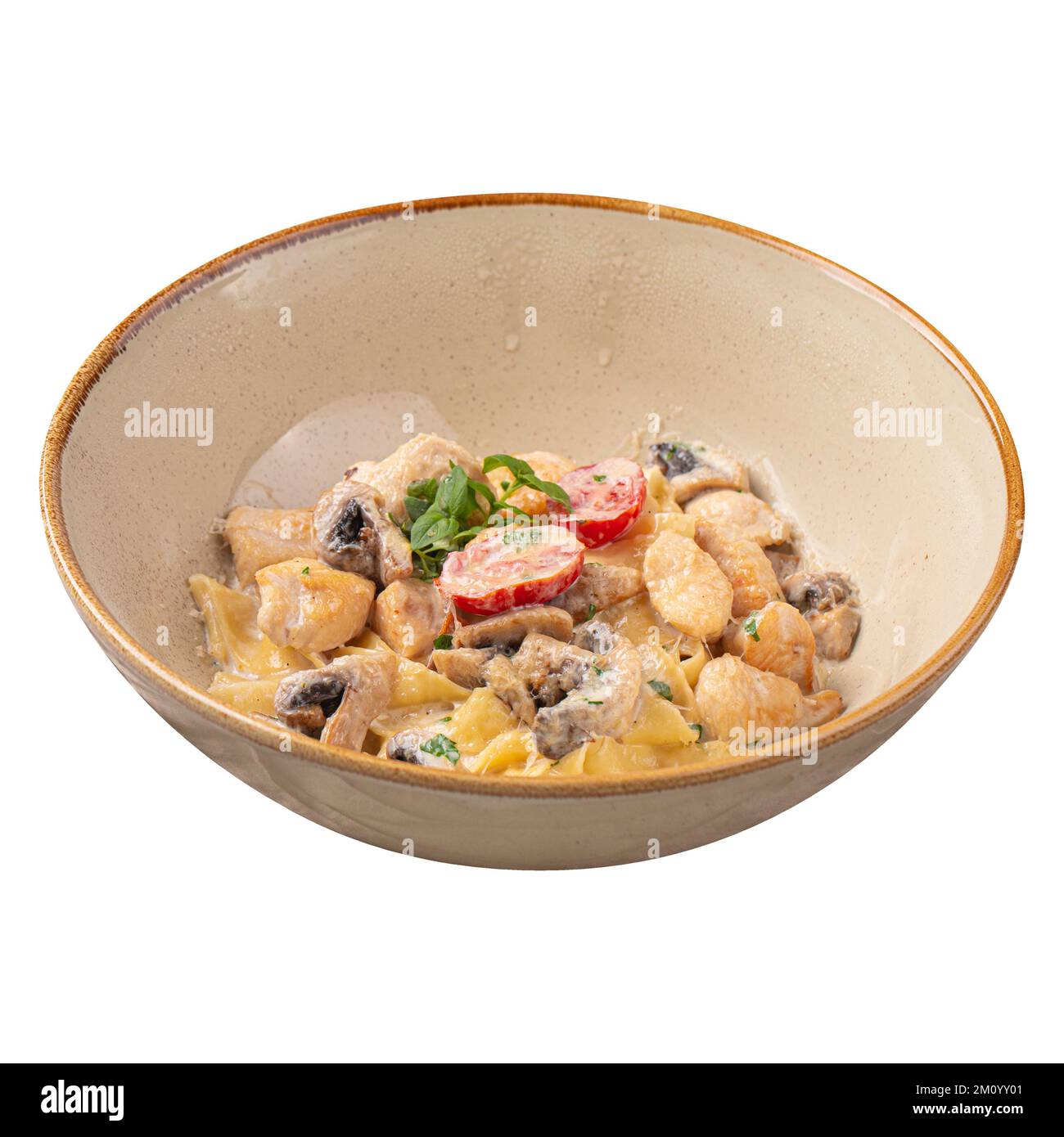 Pasta alfredo Cut Out Stock Images & Pictures - Alamy
