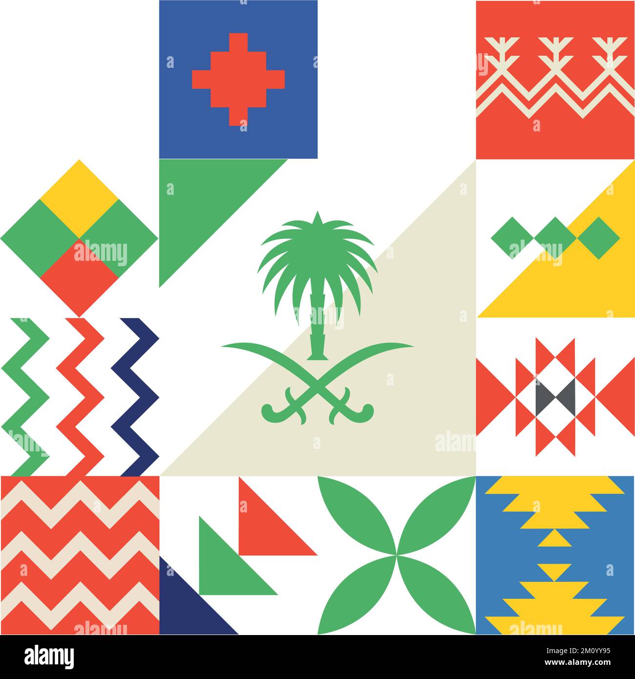 Saudi National Day Stock Vector Image & Art - Alamy