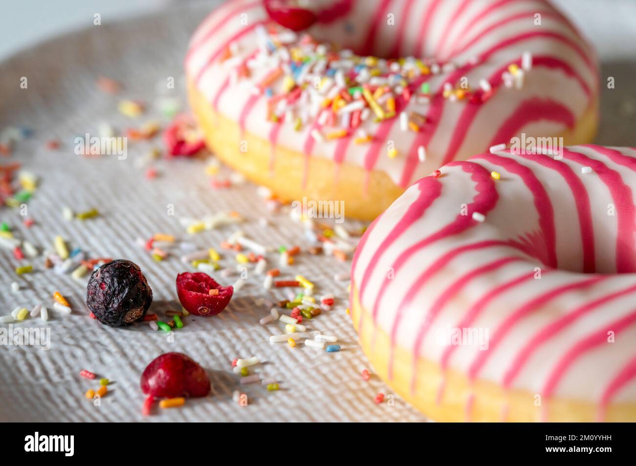 Pink quality street sweet hi-res stock photography and images - Alamy