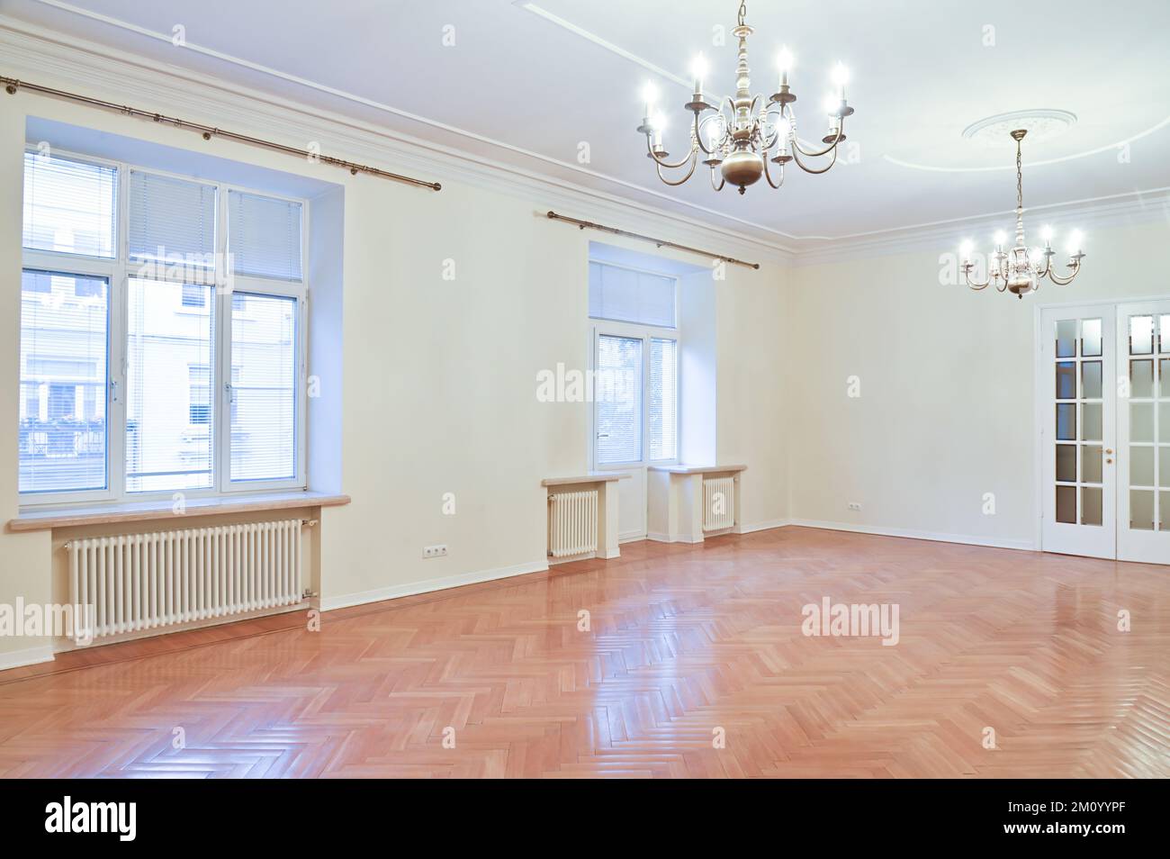 Empty house freed from tenants real estate rental concept Stock Photo ...