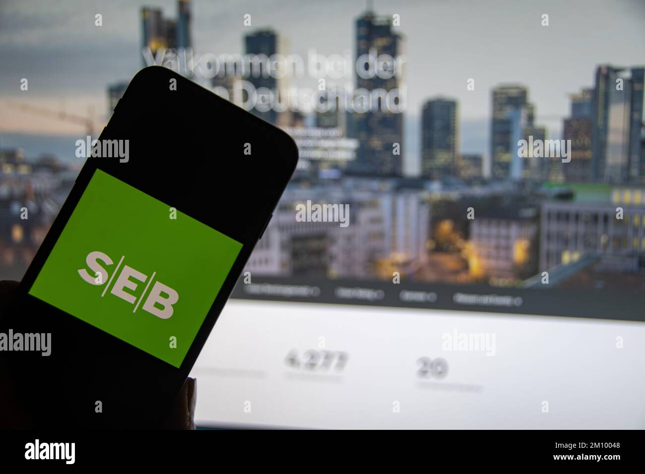 Rheinbach, Germany 8 December 2022, The brand logo of the Swedish ...