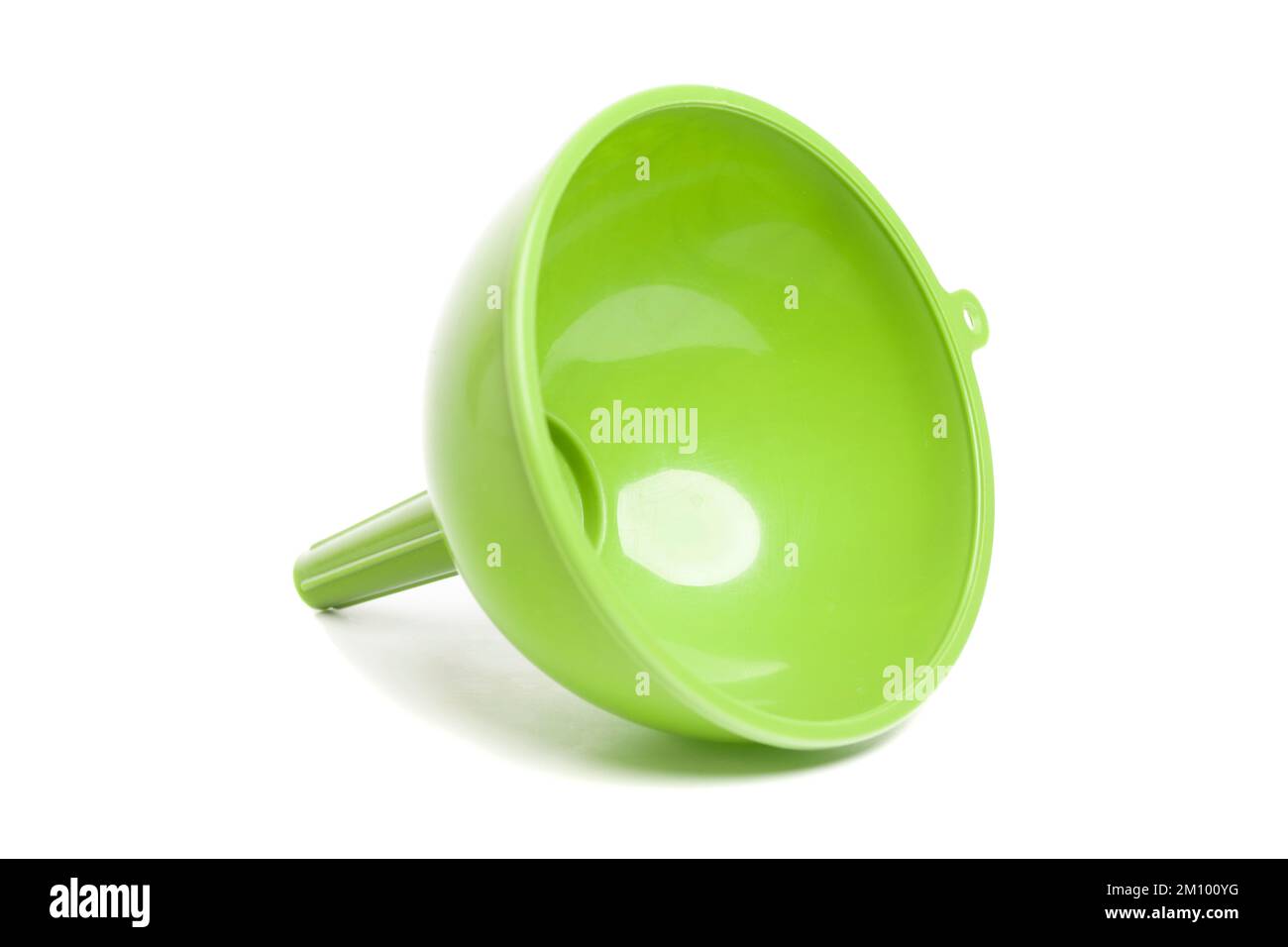 Green plastic funnel isolated hi-res stock photography and images - Alamy