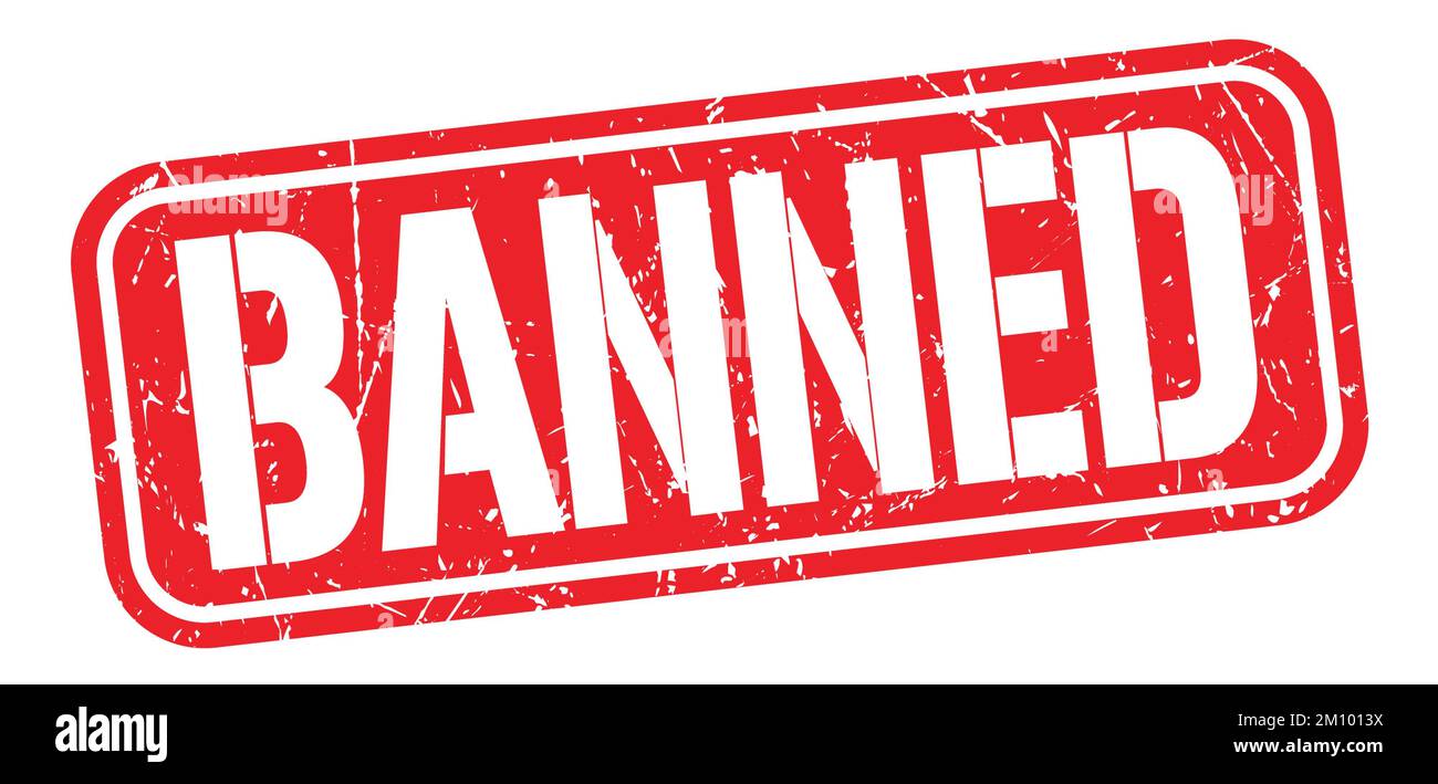 Banned stamp hi-res stock photography and images - Alamy