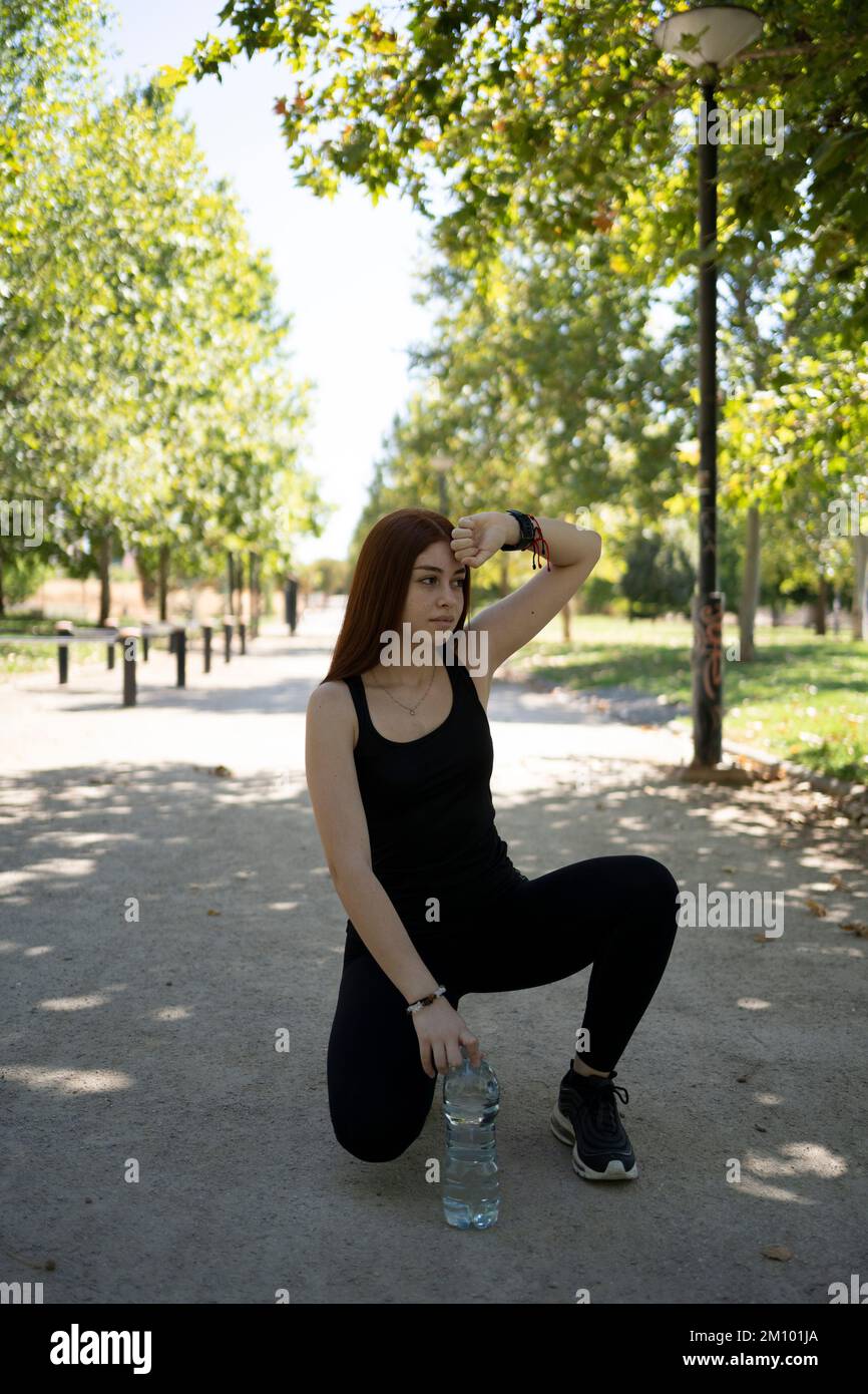 Sportswoman athlete hi-res stock photography and images - Alamy