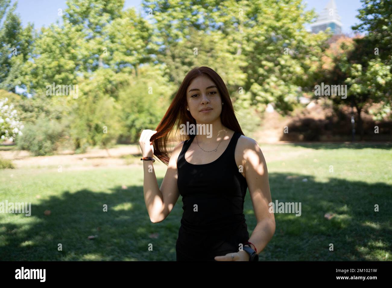 Young female sportswoman in hi-res stock photography and images - Alamy