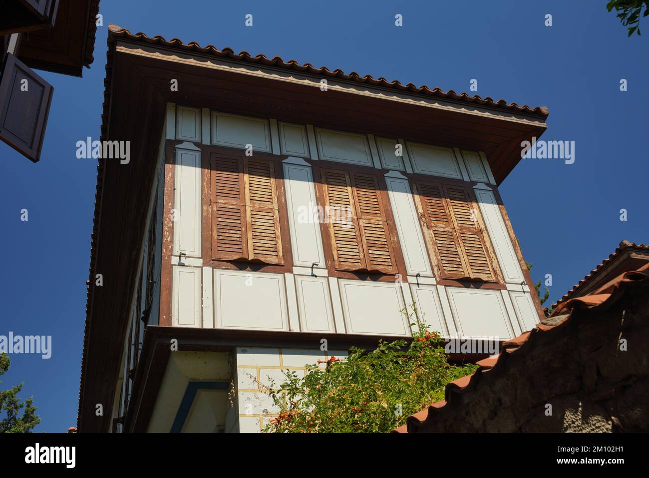 Historic House in Antalya City Old Town, Turkiye Stock Photo - Alamy