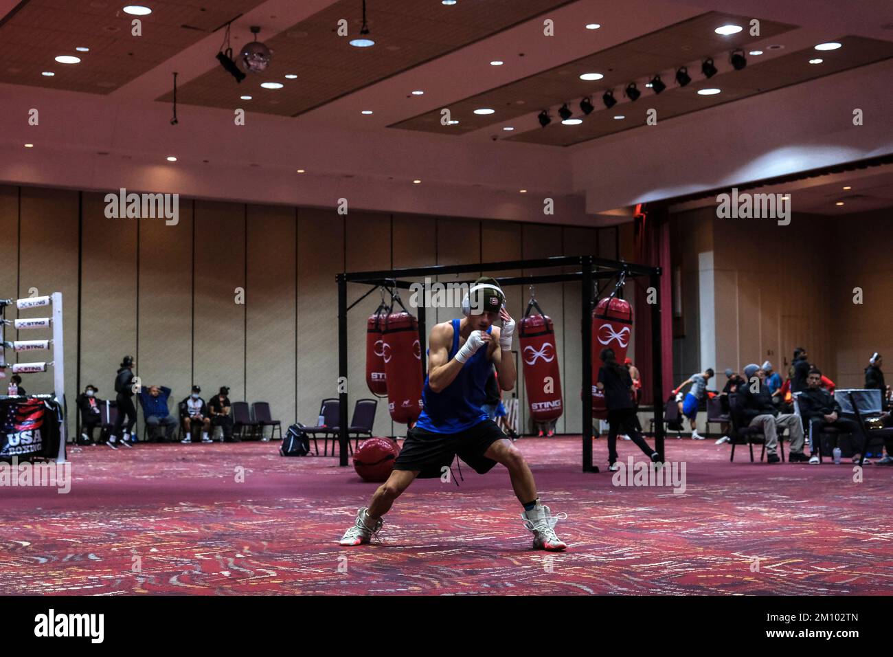 Amateur boxing championships hi-res stock photography and images - Alamy