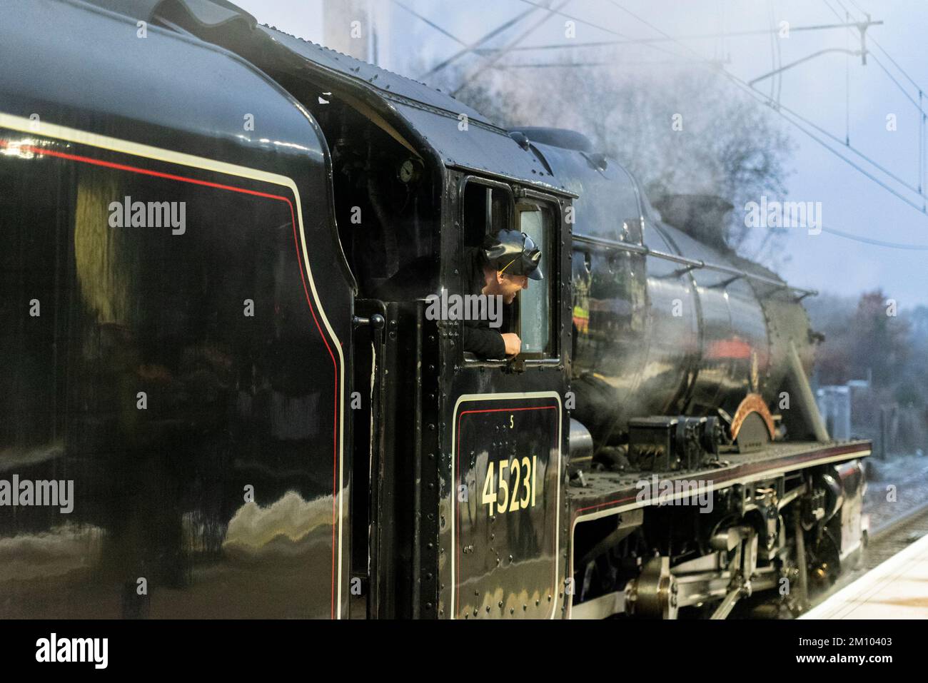 Steam locomotive cab hi-res stock photography and images - Alamy