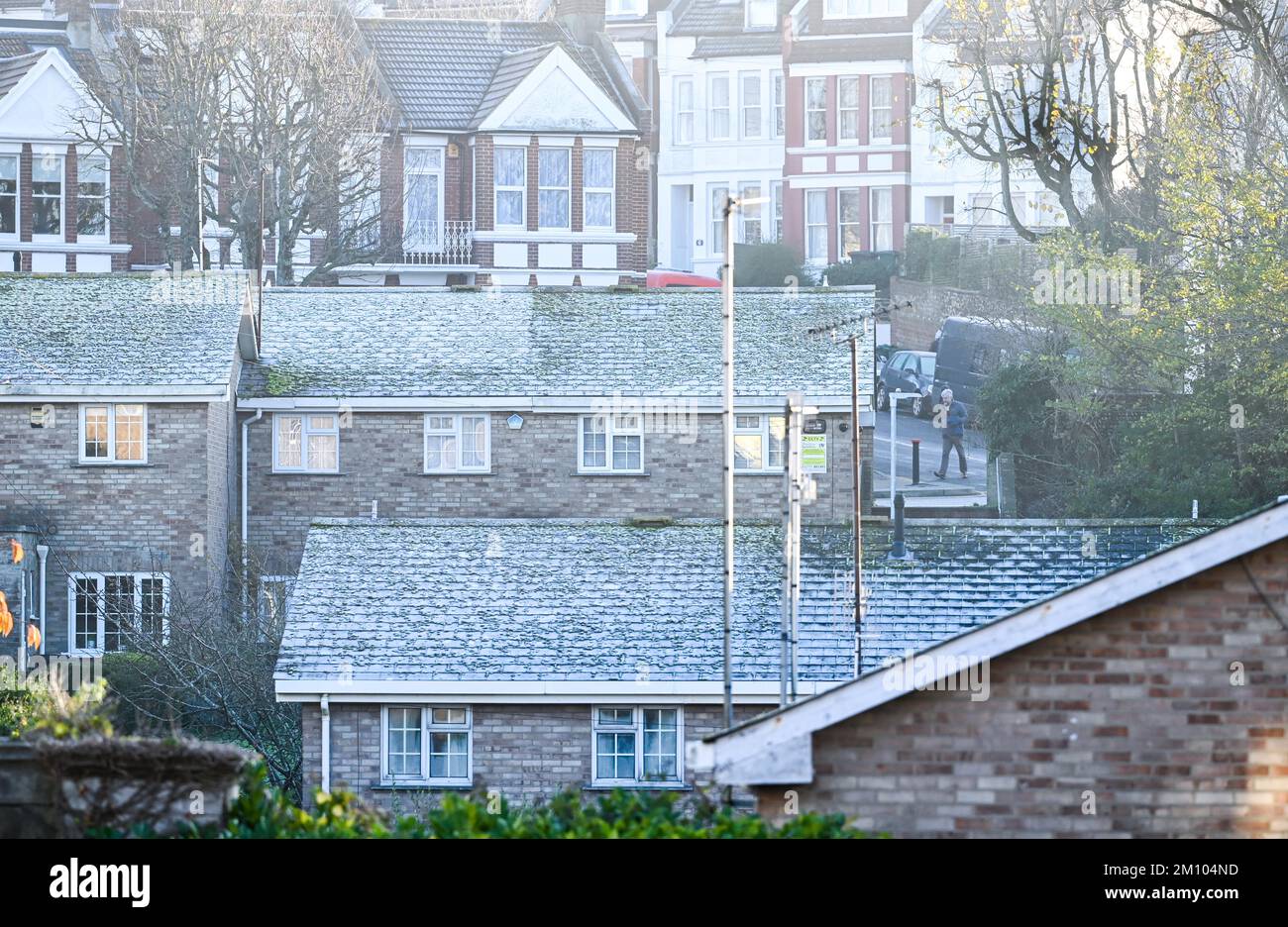 House rooftops england, heating hi-res stock photography and images - Alamy