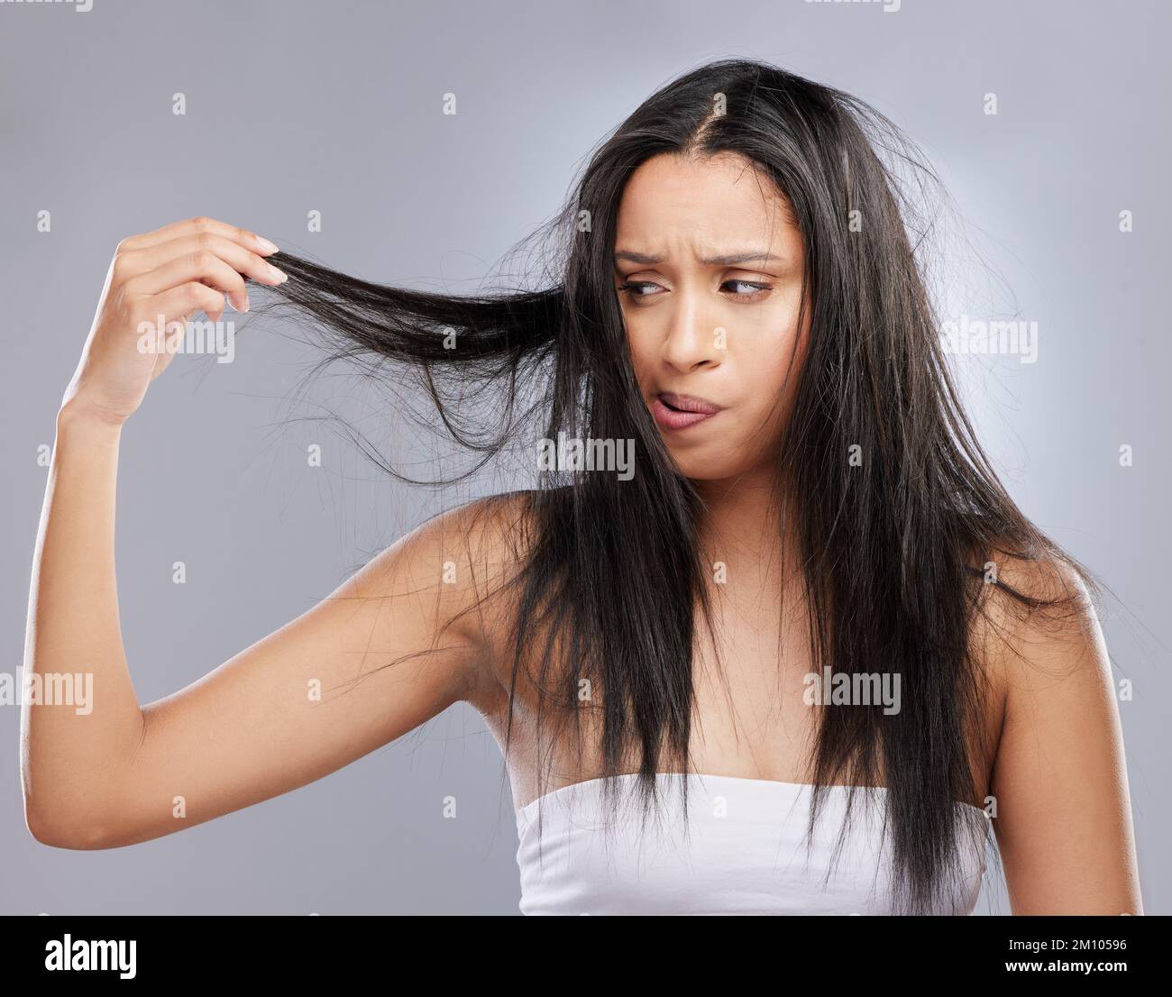 Using heat on your hair too often can strip the hair of its natural ...