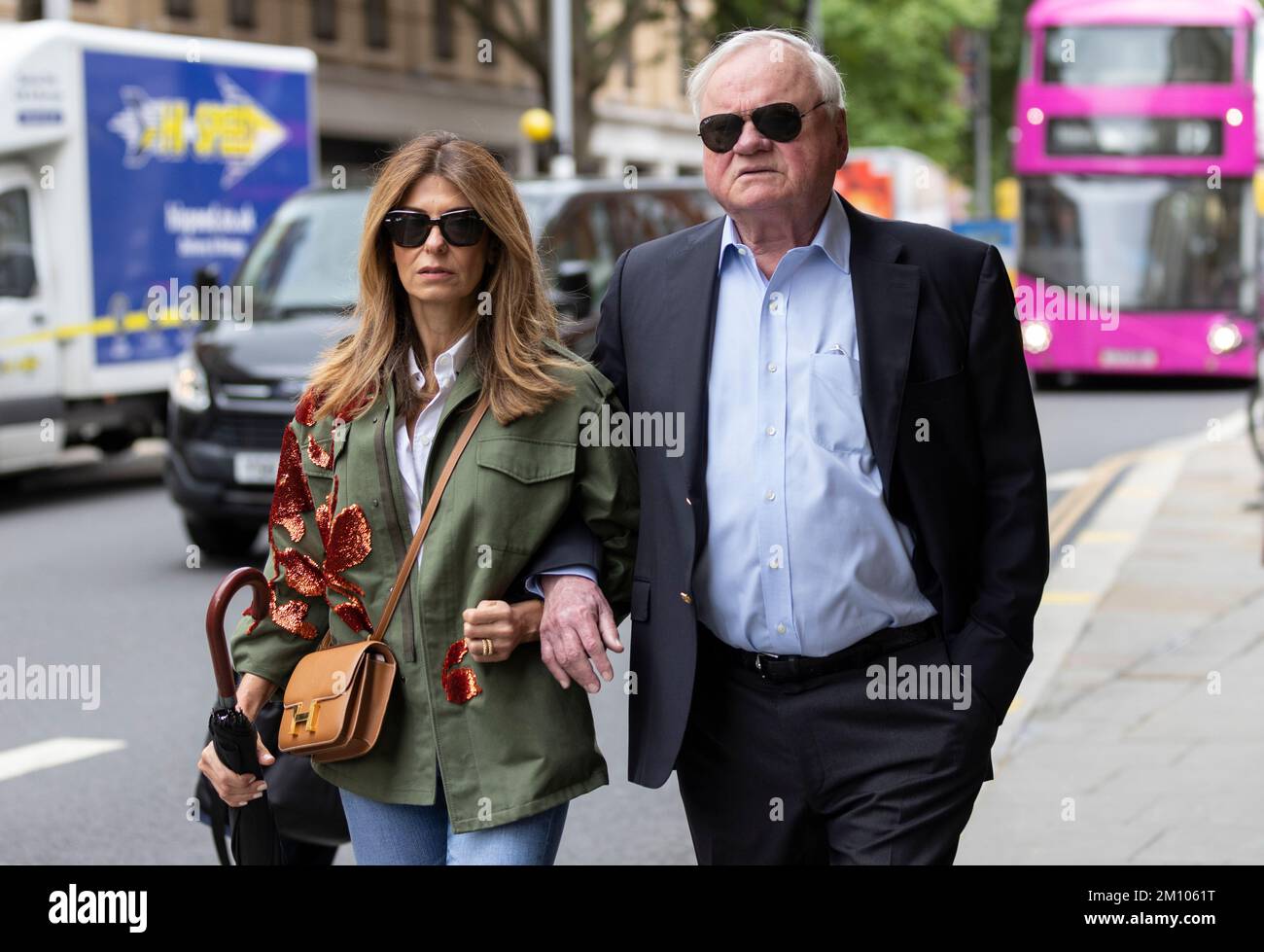 Shipping magnate John Fredriksen and partner Maryam Mohaghegh take a ...