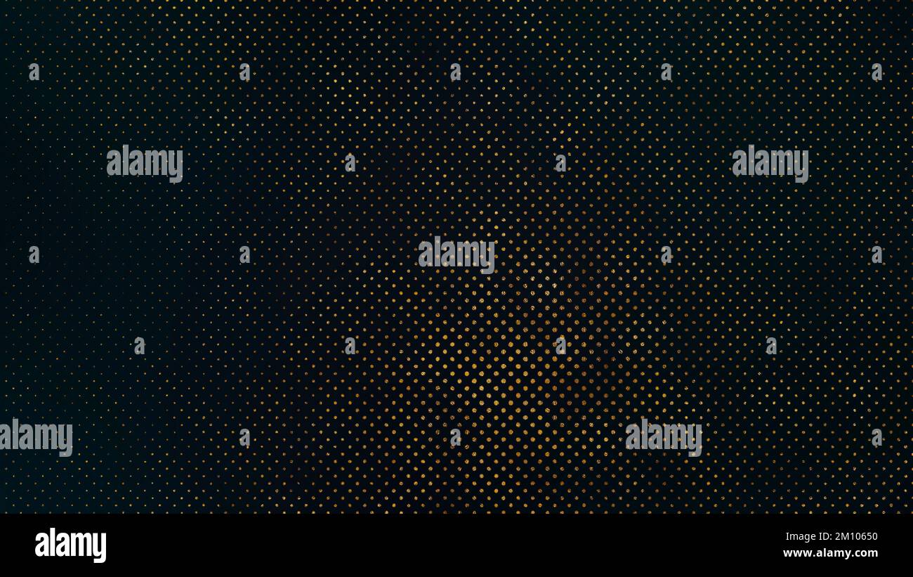 Luxury gold glittering halftone dotted textured background. Pop art ...