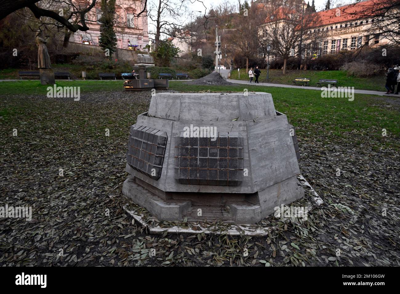 A set of sculptural installations by Kristof Kintera has been unveiled ...