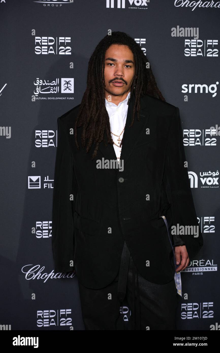 American model and cultural influencer Luka Sabbat poses as he arrives ...