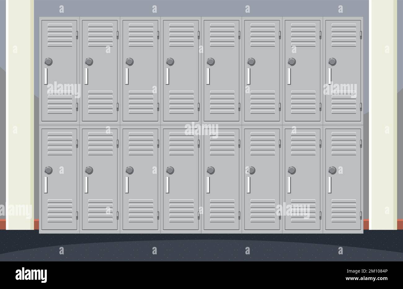 Front of lockers background illustration Stock Vector Image & Art - Alamy