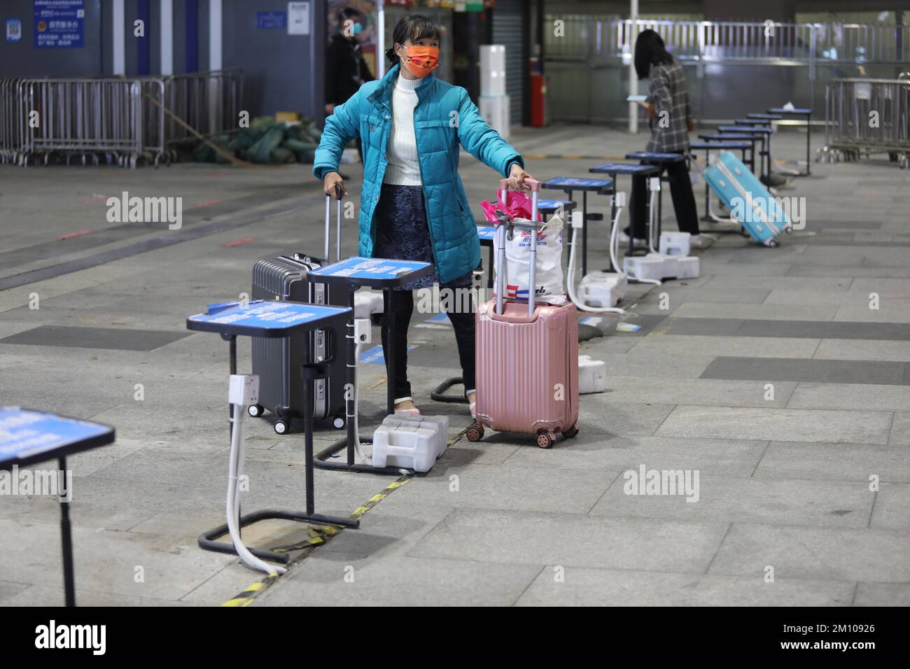 Shenzhenbei Railway Station resumed normal operation in Shenzhen City ...