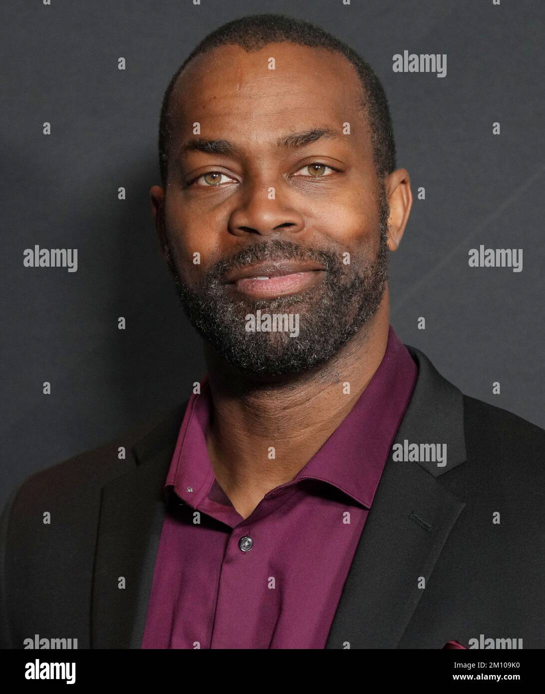 Los Angeles, USA. 08th Dec, 2022. Damion Poitier arrives at The Game ...
