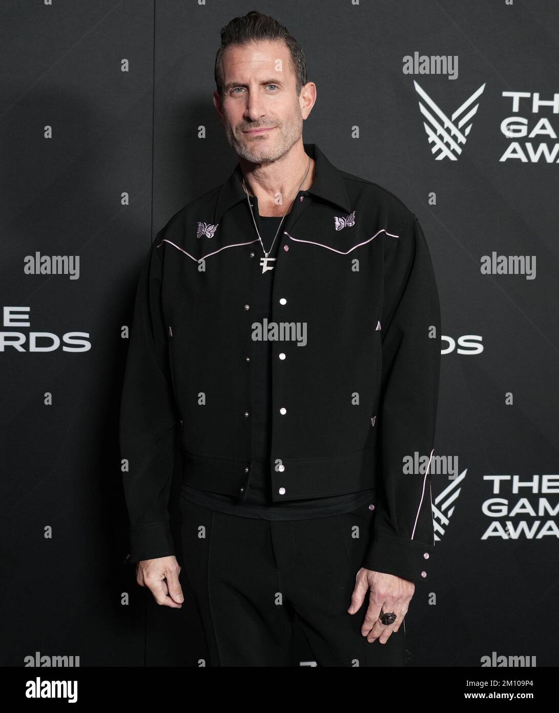 Los Angeles, CA, December 8, 2022. Lee Trink arrives at The Game Awards ...