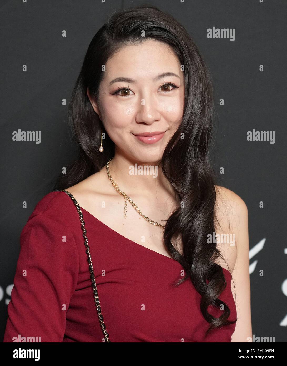 Los Angeles, CA, December 8, 2022. Leslie Fu arrives at The Game Awards ...