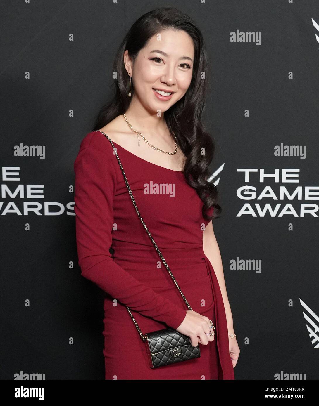 Los Angeles, CA, December 8, 2022. Leslie Fu arrives at The Game Awards ...