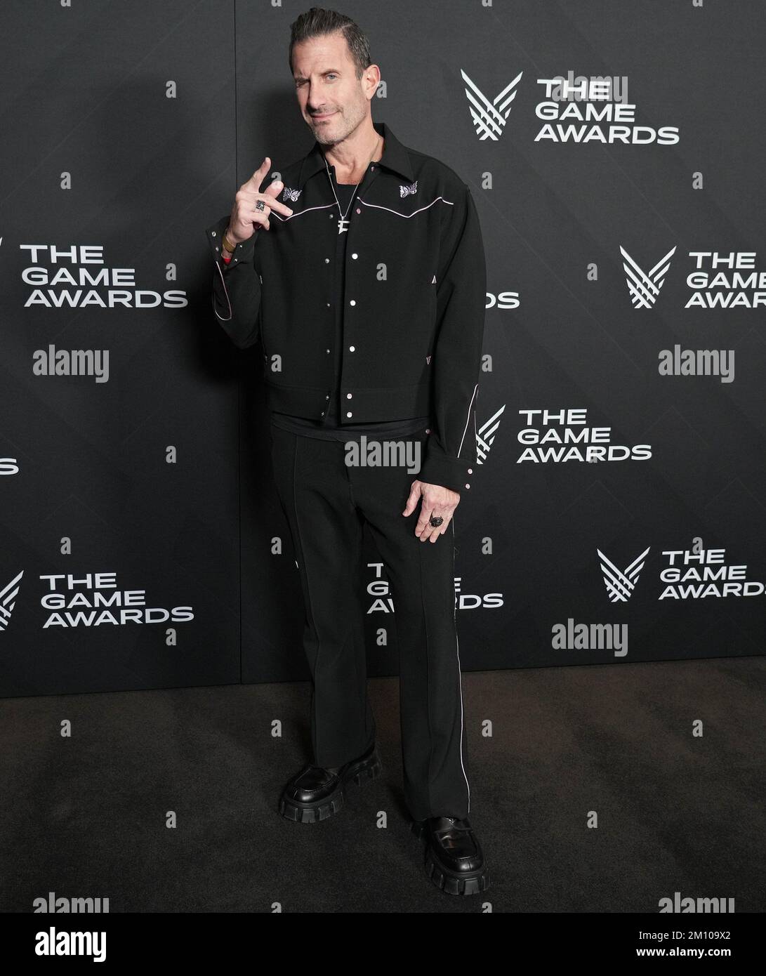 Los Angeles, USA. 08th Dec, 2022. Lee Trink arrives at The Game Awards ...
