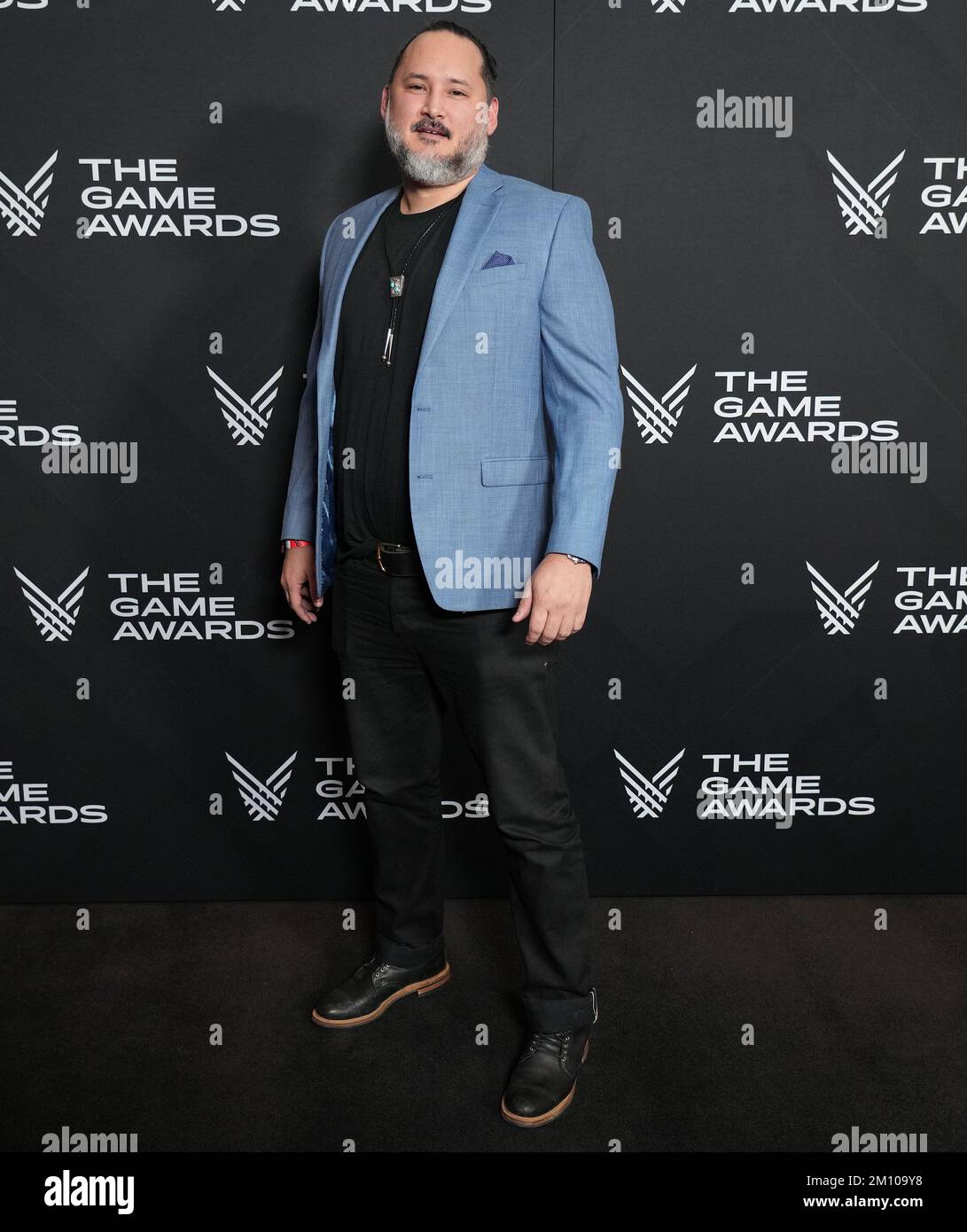 Los Angeles, CA, December 8, 2022. Erik Anderson arrives at The Game ...