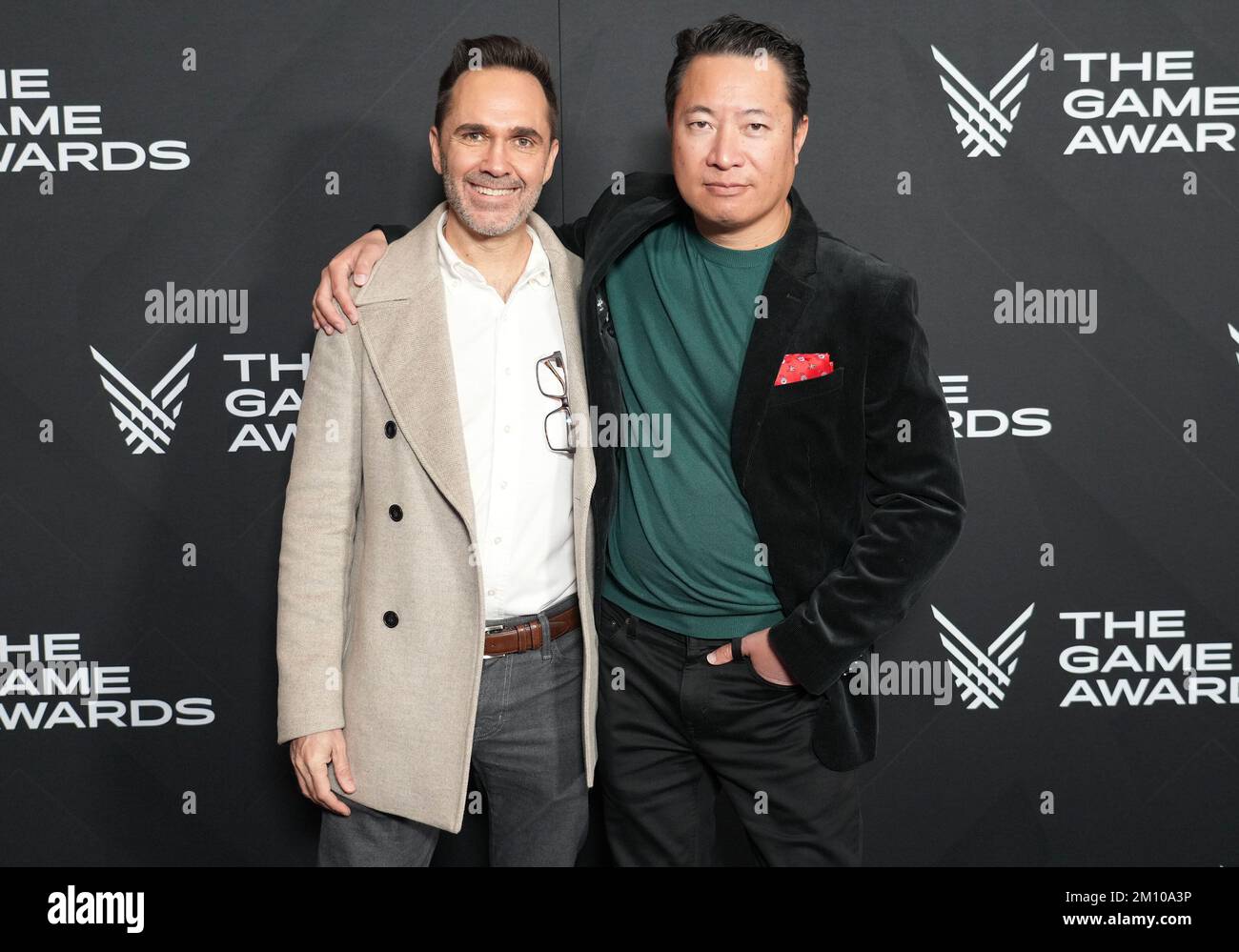 Los Angeles, USA. 08th Dec, 2022. (L-R) Aaron Keller and Walter Kong ...
