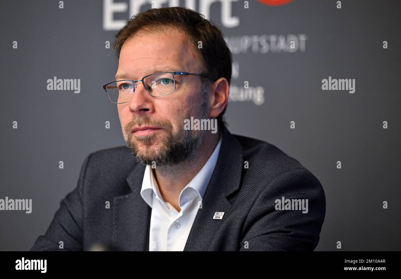 Erfurt, Germany. 09th Dec, 2022. Thomas Nitzsche (FDP), Lord Mayor of ...