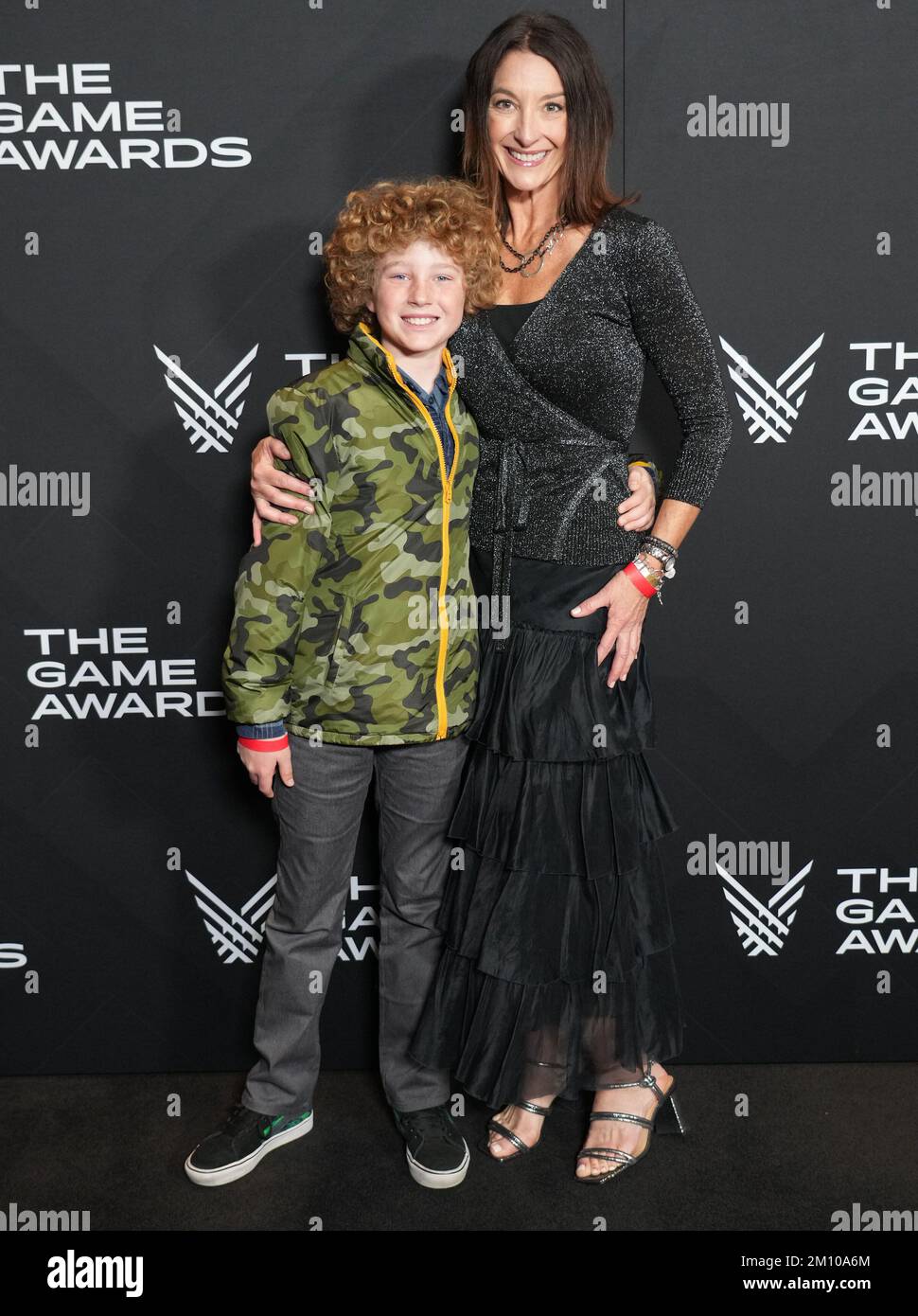 Los Angeles, CA, December 8, 2022. (L-R) Cole Becker and Adrienne Lauer ...
