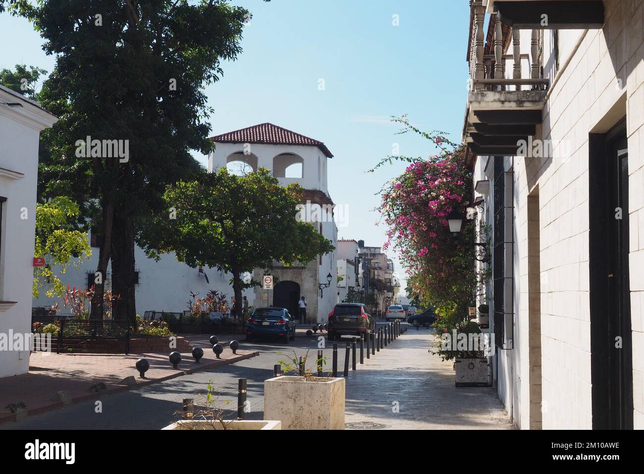 Caribbean, streets of Santo Domingo, Dominican Republic, colonial ...