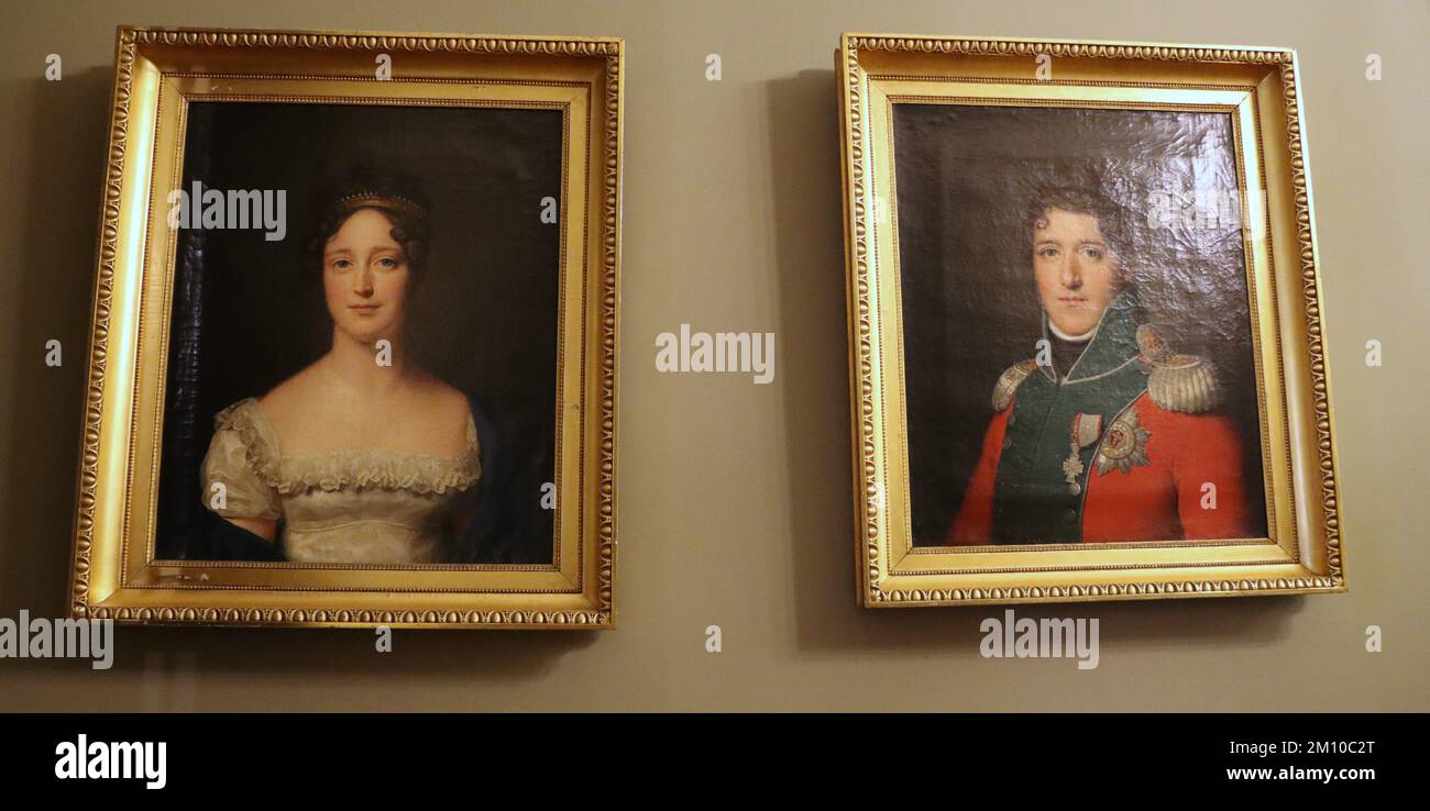 King Christian VIII and Caroline Amalie of Augustenburg at ...