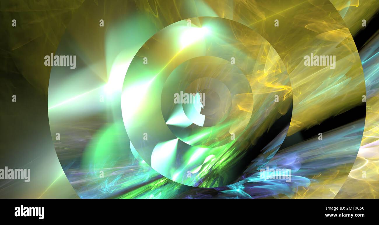 Three-dimensional 3D fractal texture. Computer generated abstract ...