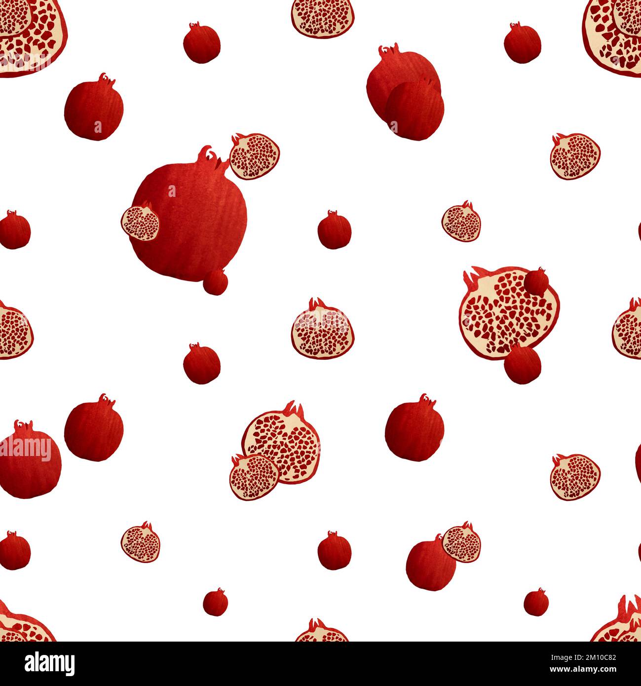 Textile with pomegranate pattern hi-res stock photography and images ...