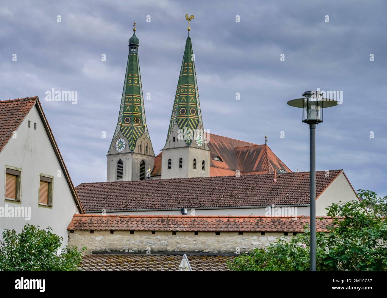 Pfarrkirche St. Walburga, Beilngries, Bayern, Deutschland Stock Photo ...