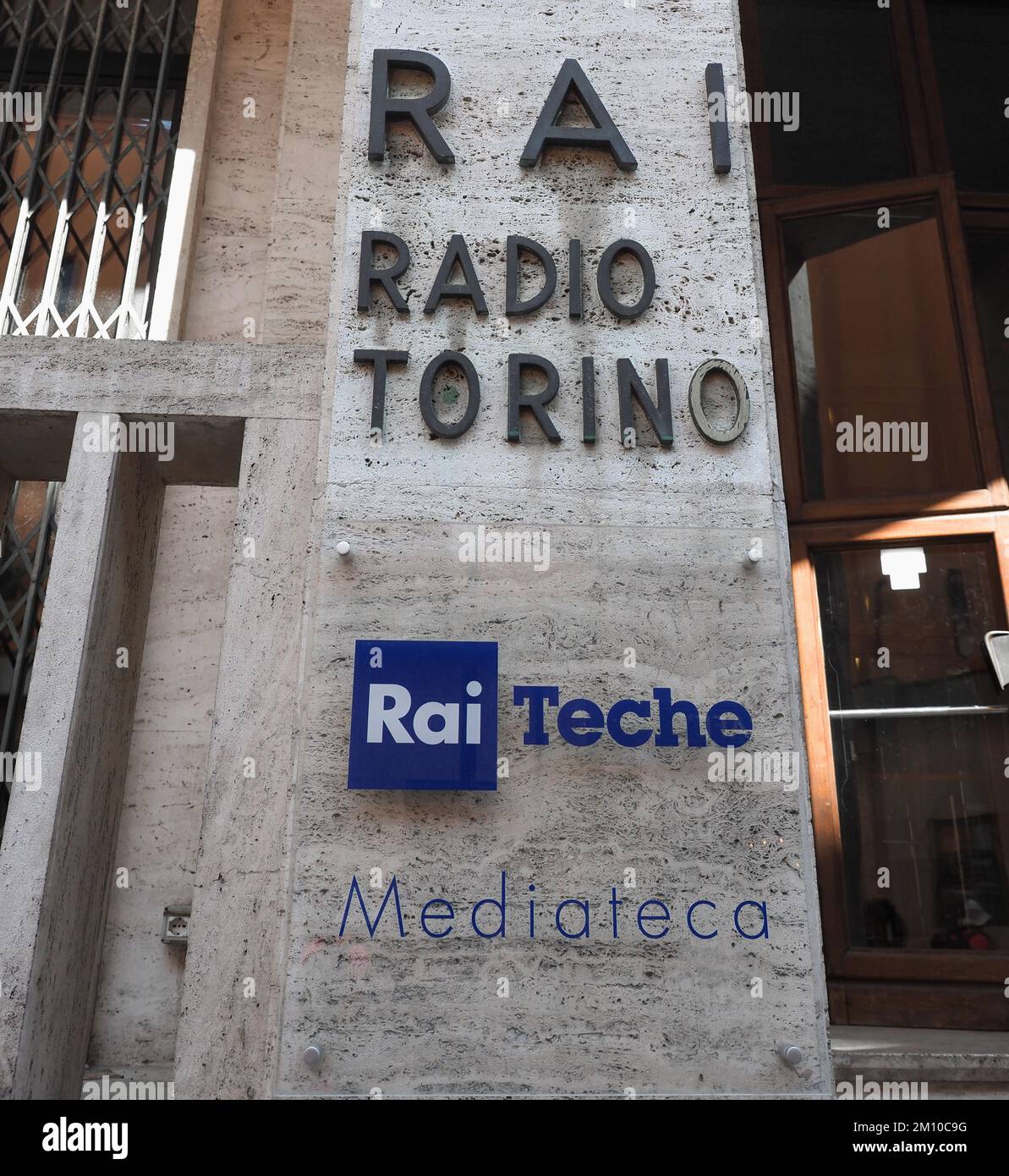 TURIN, ITALY - CIRCA SEPTEMBER 2022: Rai Radio Torino historical ...