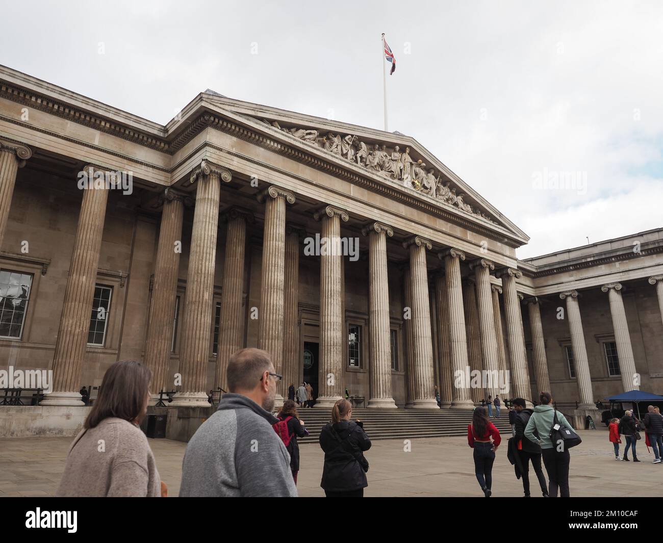 LONDON, UK - CIRCA OCTOBER 2022: The British Museum in Bloomsbury Stock ...