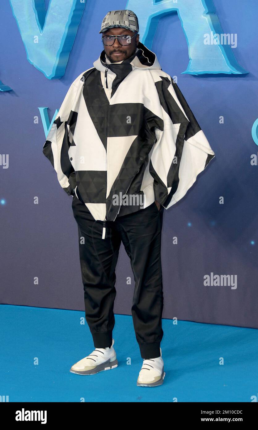 Dec 06, 2022 - London, England, UK - will.i.am attending Avatar: The ...