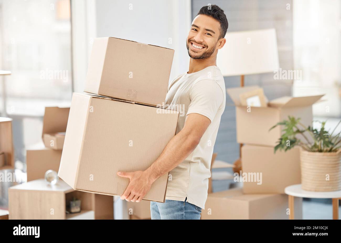 Ive made my homeowner dreams come true. Portrait of a young man ...